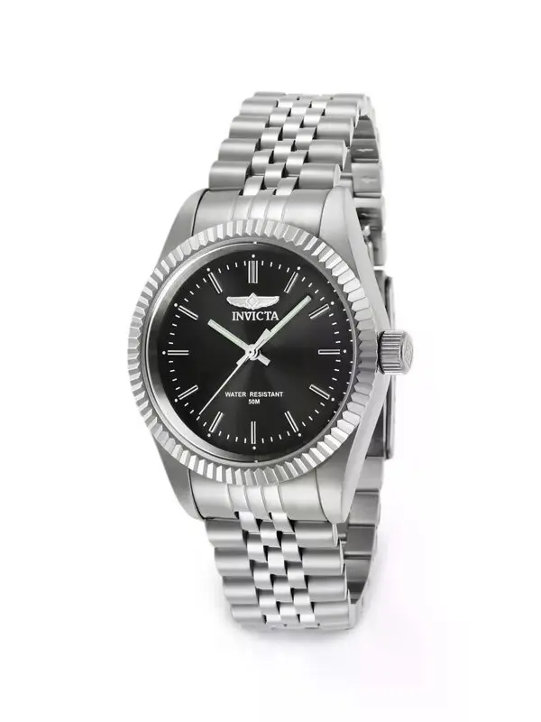 INVICTA Specialty 36mm Watch With Stainless Steel Link Bracelet - Black