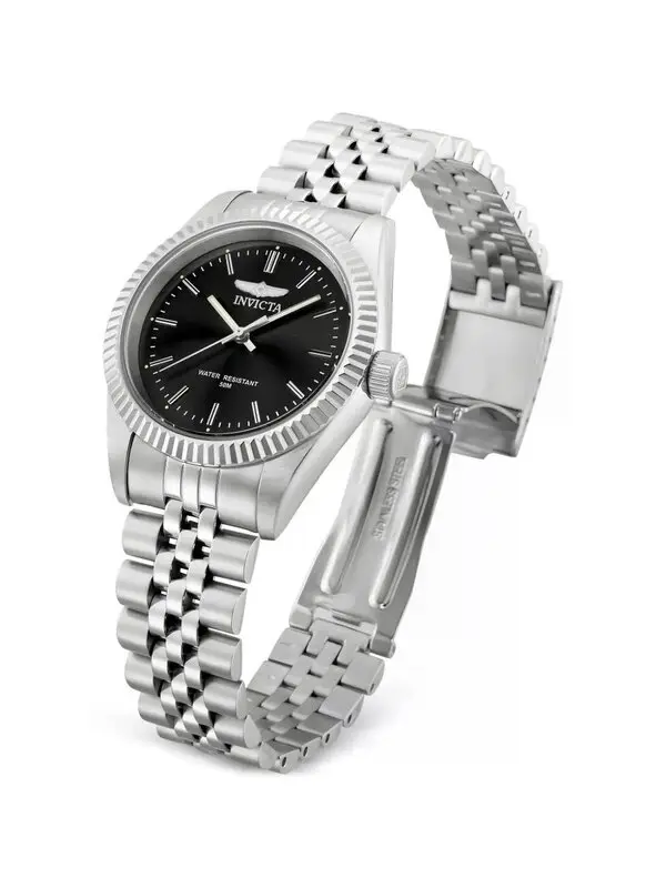 INVICTA Specialty 36mm Watch With Stainless Steel Link Bracelet - Black