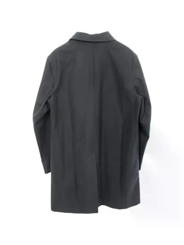 Burberry Convertible Collar Twill Coat