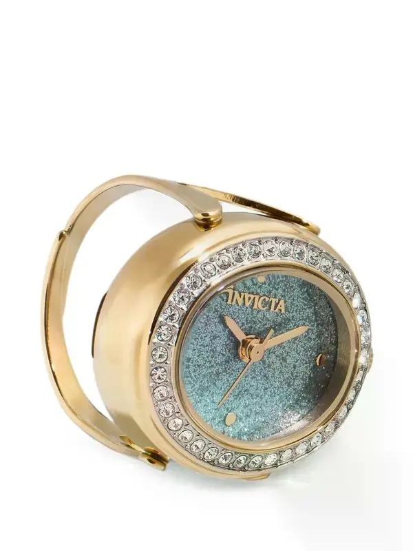 INVICTA Crystal Bezel Mini Ring Watch