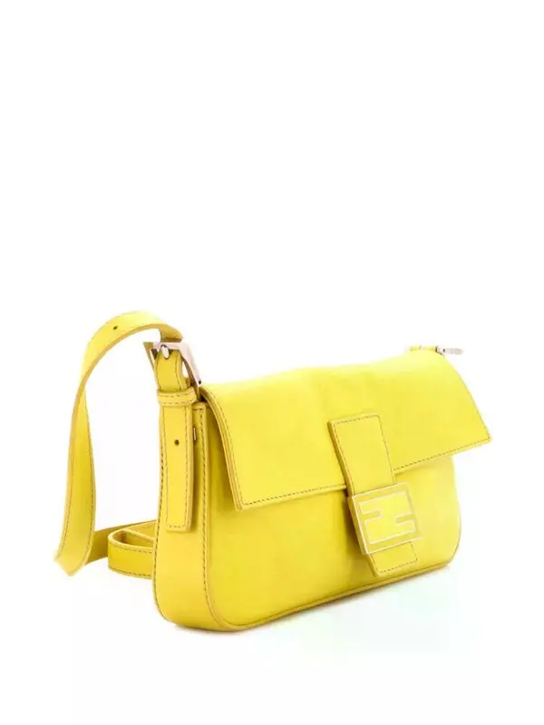 Fendi Medium Convertible Baguette Bag - Yellow