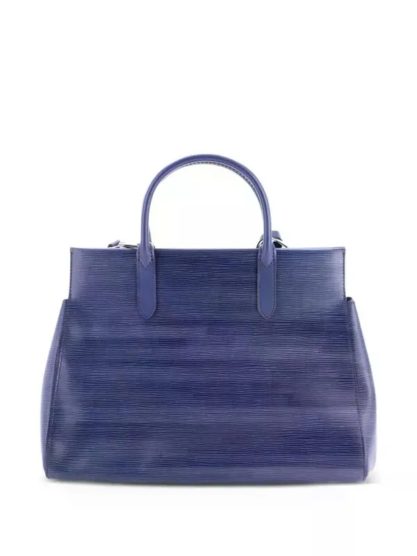 LOUIS VUITTON Marly Satchel Epi Leather Mm - Blue