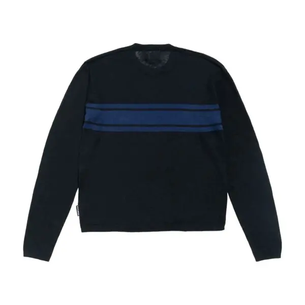 StÜssy Lightweight Striped Sweater - Black