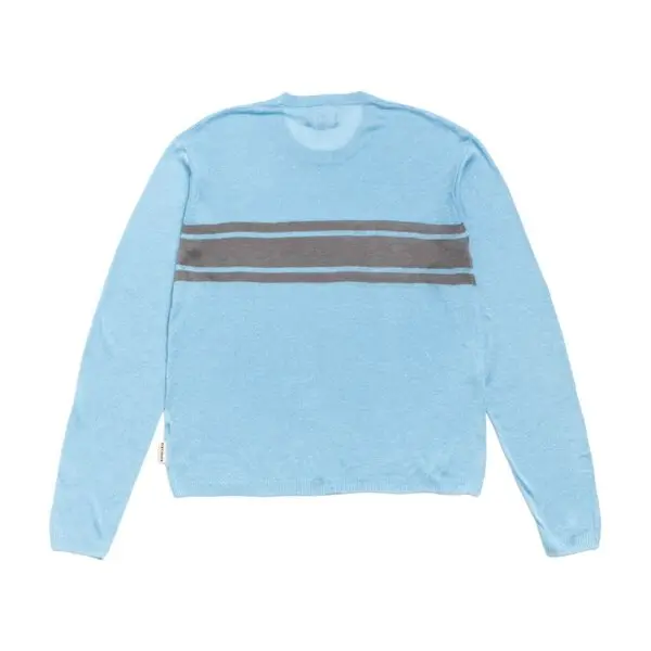 StÜssy Lightweight Striped Sweater - Blue