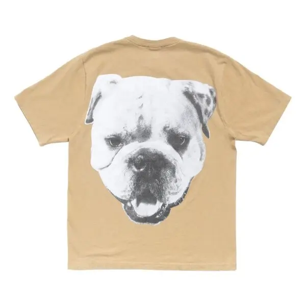StÜssy Big Dog Stone Washed T-shirt - Khaki