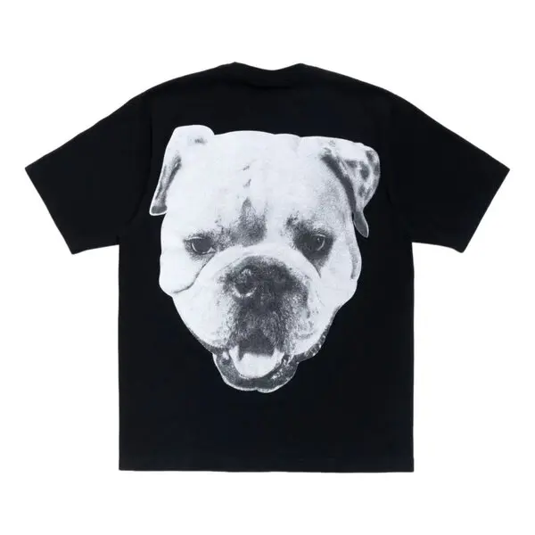 StÜssy Big Dog Stone Washed T-shirt - Black
