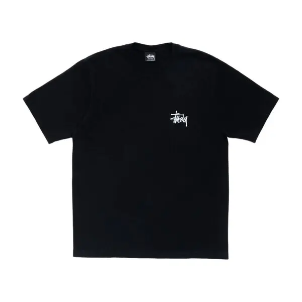 StÜssy Big Dog Stone Washed T-shirt - Black