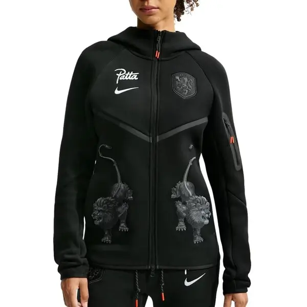 Nike X Netherlands X Patta Tech Fleece Full-zip Windrunner Hoodie