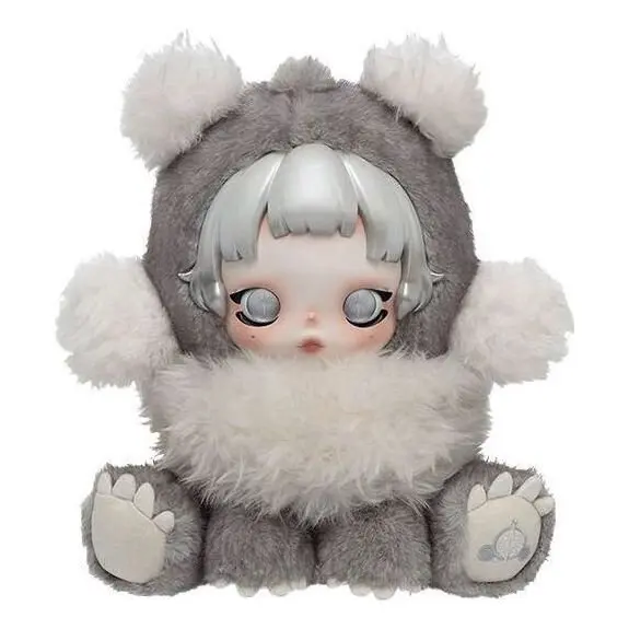 POP MART Skullpanda Punk Panda Plush Doll - Multi-color