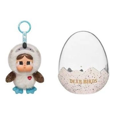 POP MART Dear Birds Series Plush Display Case 'shall We Dance - Multi-color