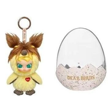 POP MART Dear Birds Series Plush Display Case 'my Sweet Trouble - Multi-color