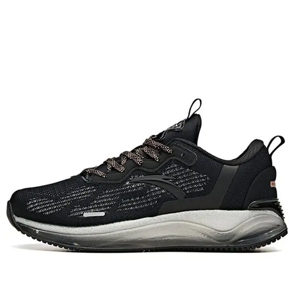 ANTA Running Series Elastic Sneakers - Black