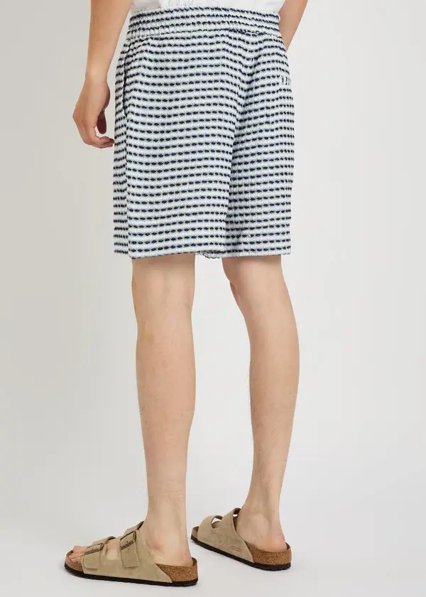 CHE Riita Textured Patterned Linen Shorts