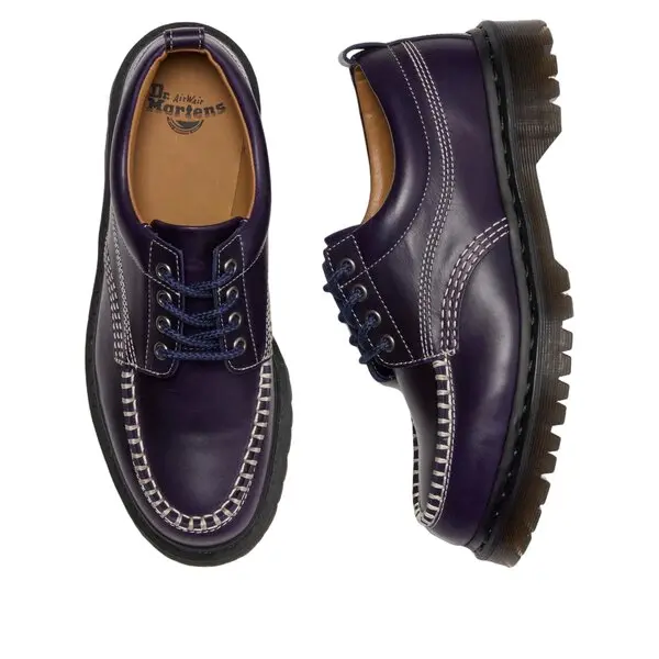 Dr. Martens Lowell Orleans Leather Moc Toe Shoe