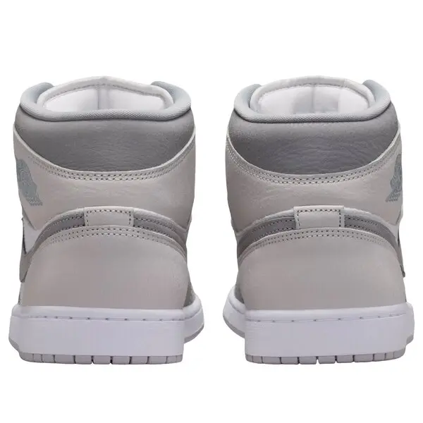 JORDAN 1 Mid Sneakers - Summit White/phantom/light Smoke Grey