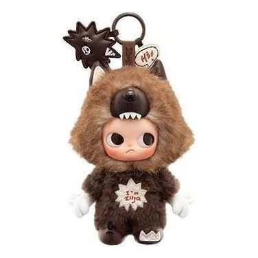 POP MART Zisga Series Vinyl Plush Pendant 'fearless - Multi-color