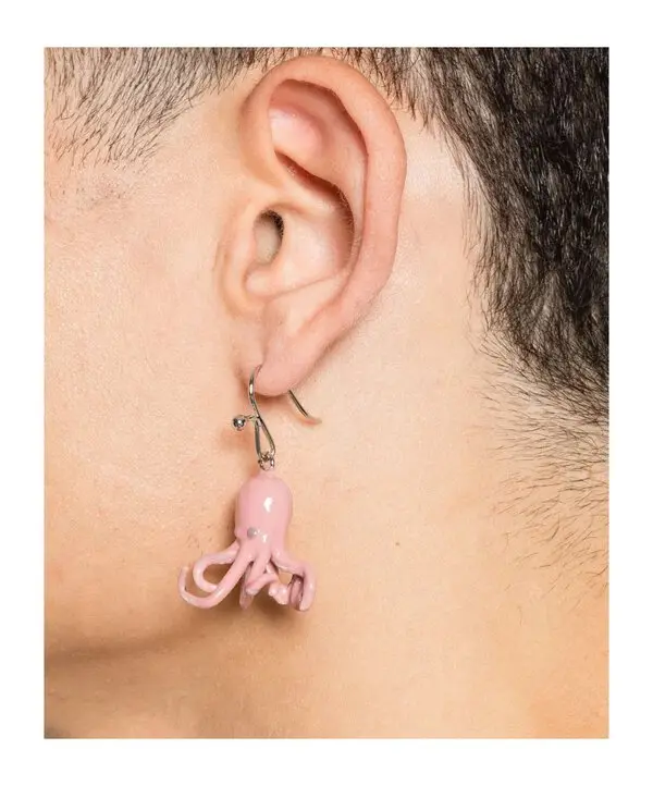 Marni Octopus Motif Drop Earrings