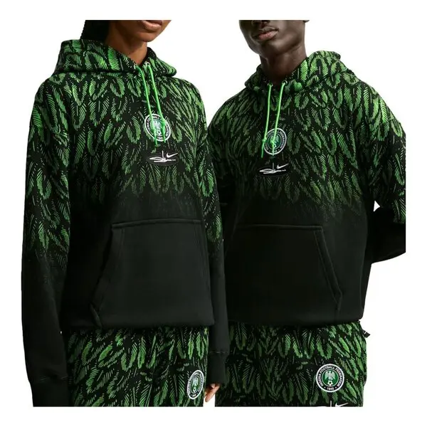 Nike X Nigeria X Slawn Cryoshot Fleece Hoodie - Black