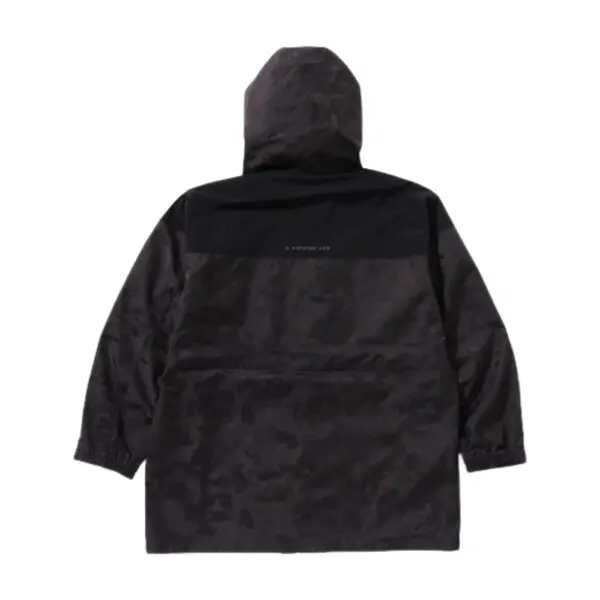 A BATHING APE Solid Camo Jacquard Long Jacket