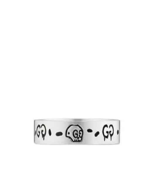Gucci Guccighost Ring In Silver