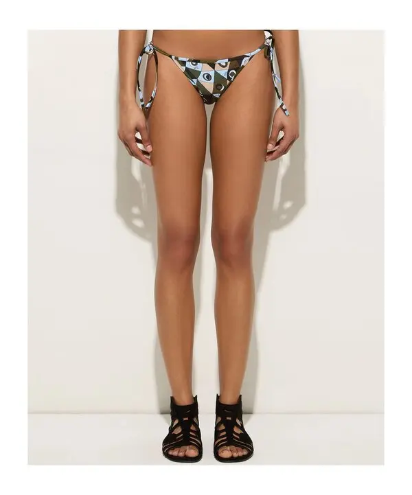 Emilio Pucci Occhi-print Bikini Bottoms
