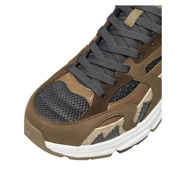 A BATHING APE Shark Sta #2 Sneakers - Beige/light Brown