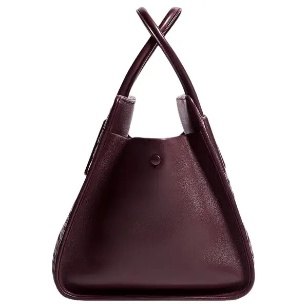 Bottega Veneta Small Barbara Tote - Deep Mahogany