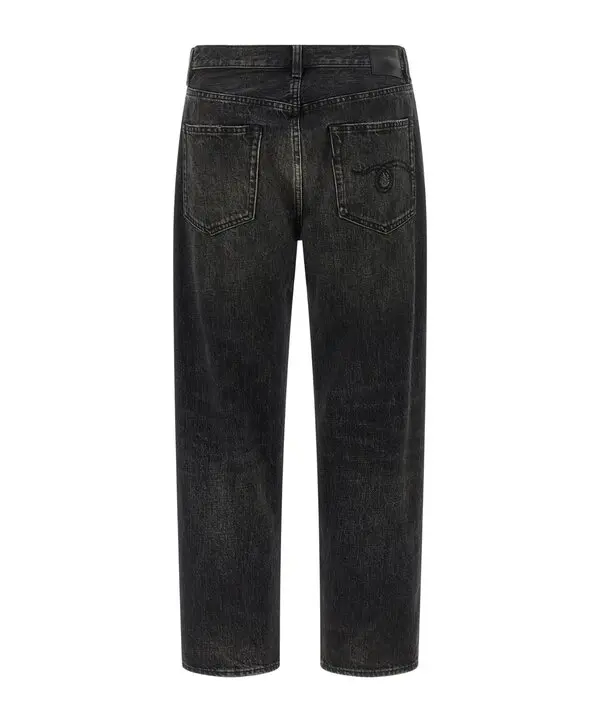 R13 Boyfriend Cropped Jeans