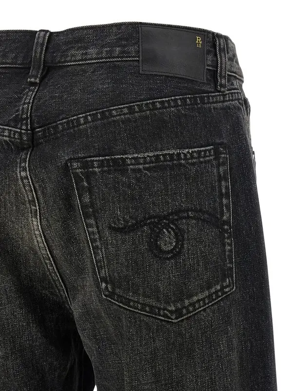 R13 Boyfriend Cropped Jeans