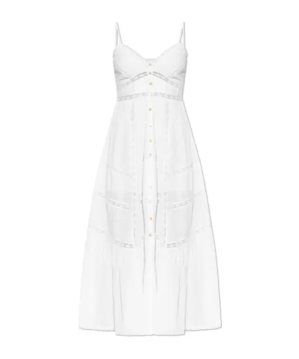 LoveShackFancy Cotton Midi Dress
