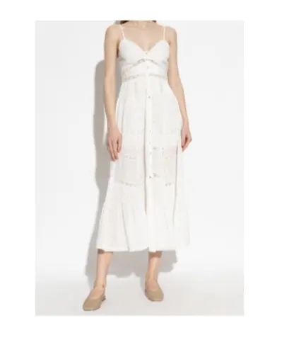 LoveShackFancy Cotton Midi Dress