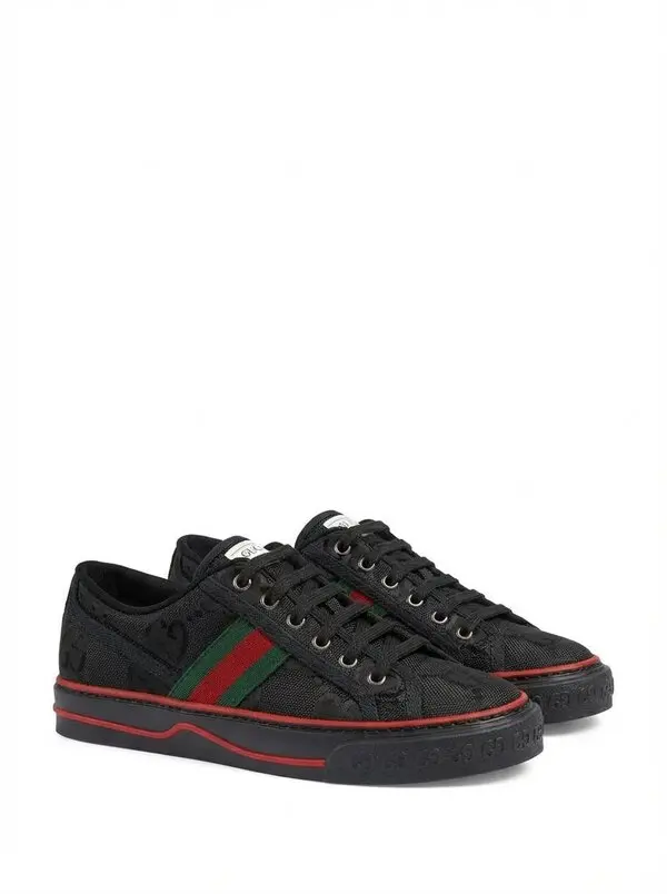 Gucci Off The Grid Gg Tennis 1977 Sneakers - Black