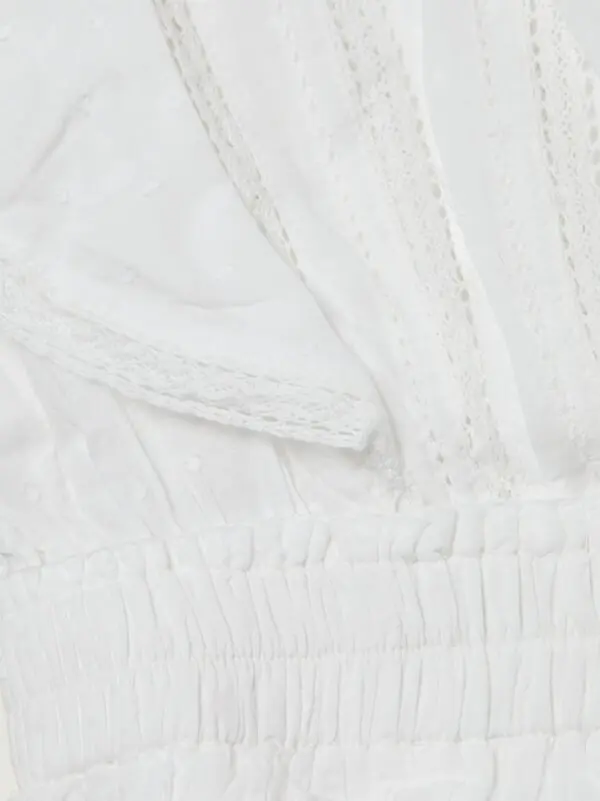 LoveShackFancy Natasha Heritage Mini Dress