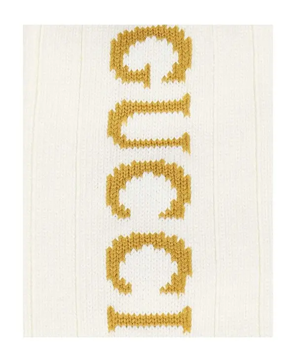 Gucci Intarsia-knit Logo Socks
