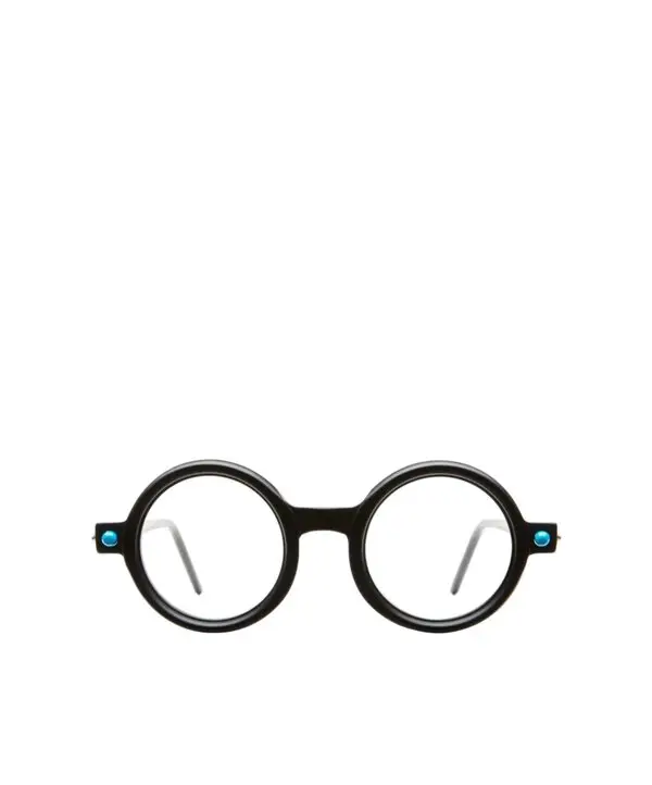 KUBORAUM Round Frame Eyeglasses - Black