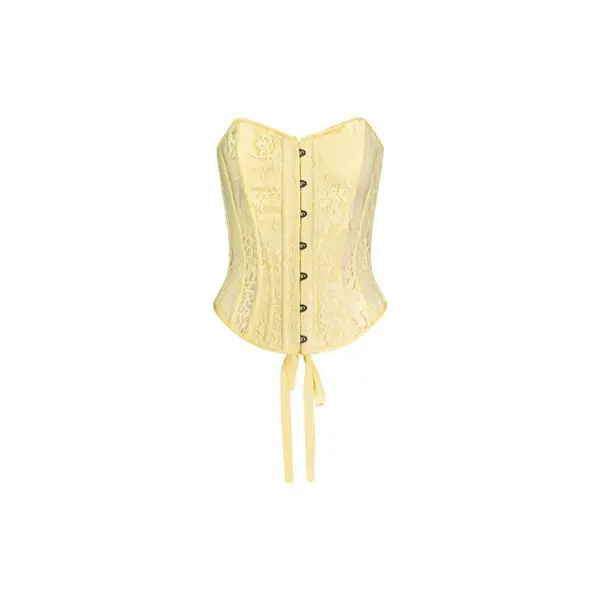 SCARLETT GASQUE Florence Corset - Yellow