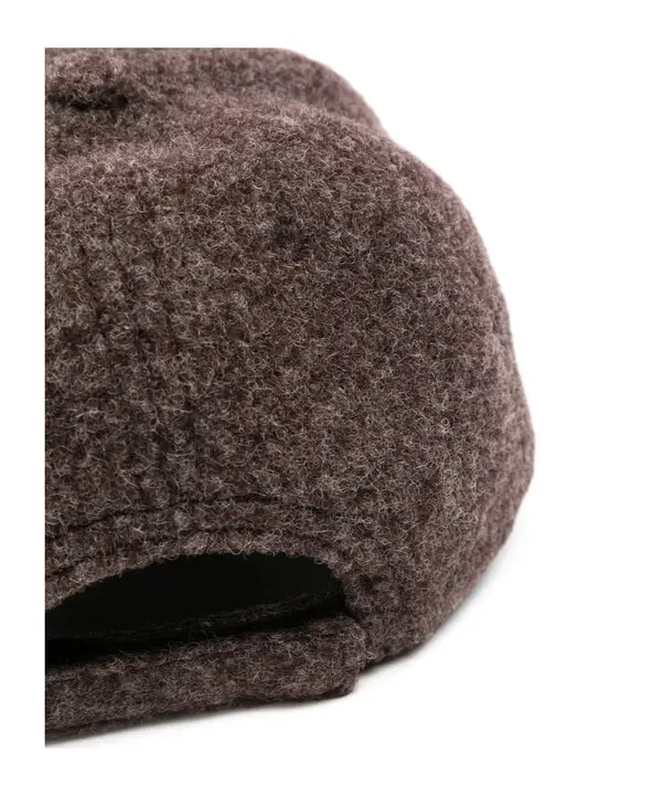 Ruslan Baginskiy Logo-embroidered Felted Cap