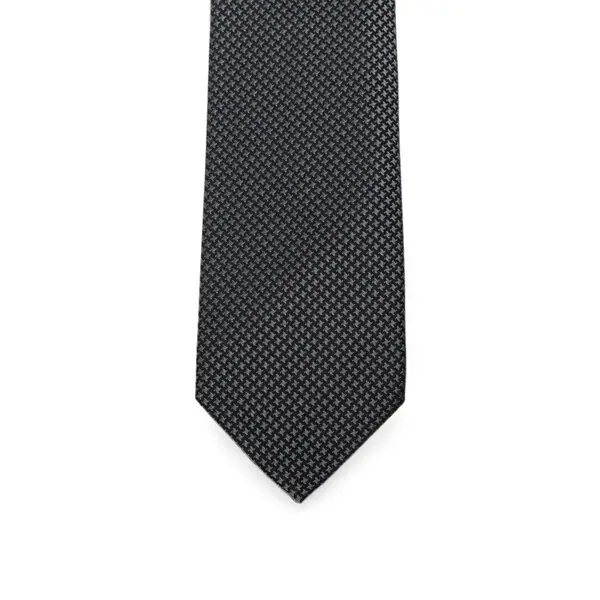 TOM FORD Satin Tie With All-over Star Pattern