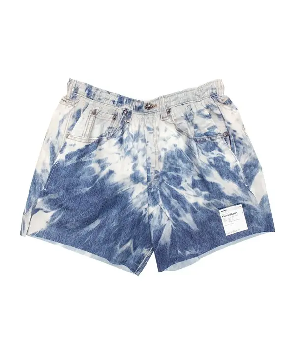 Satisfy Peaceshell 5' Denim-effect Shorts - Blue