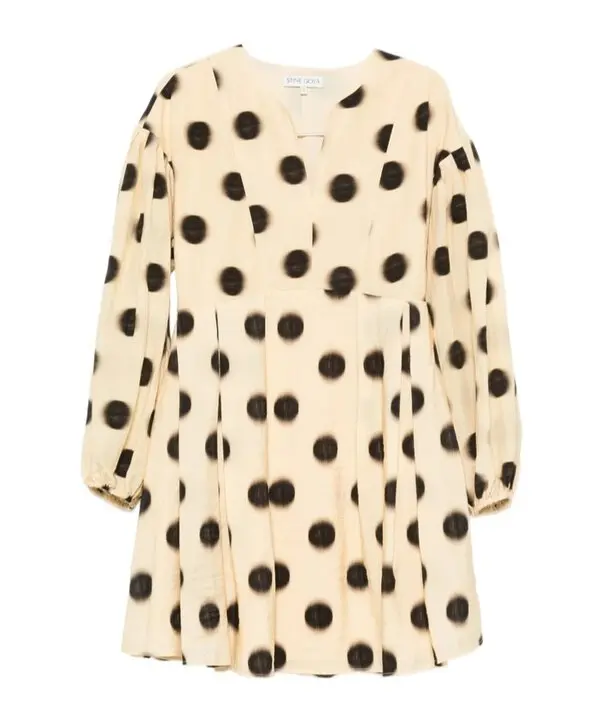 Stine Goya Long-sleeved Dress - Dots