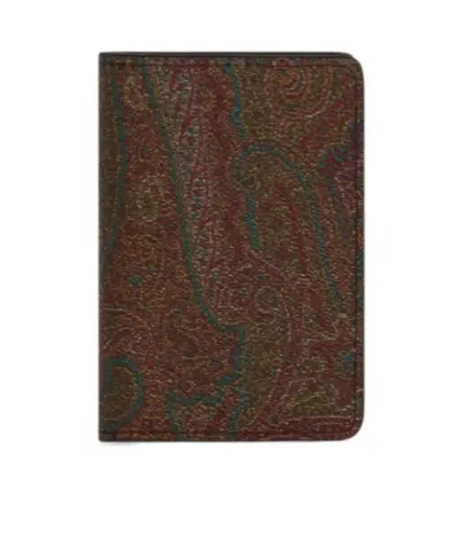 Etro Arnica Document And Card Holder - Brown