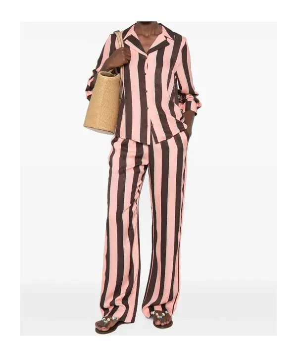 Stine Goya Long-sleeved Striped Shirt