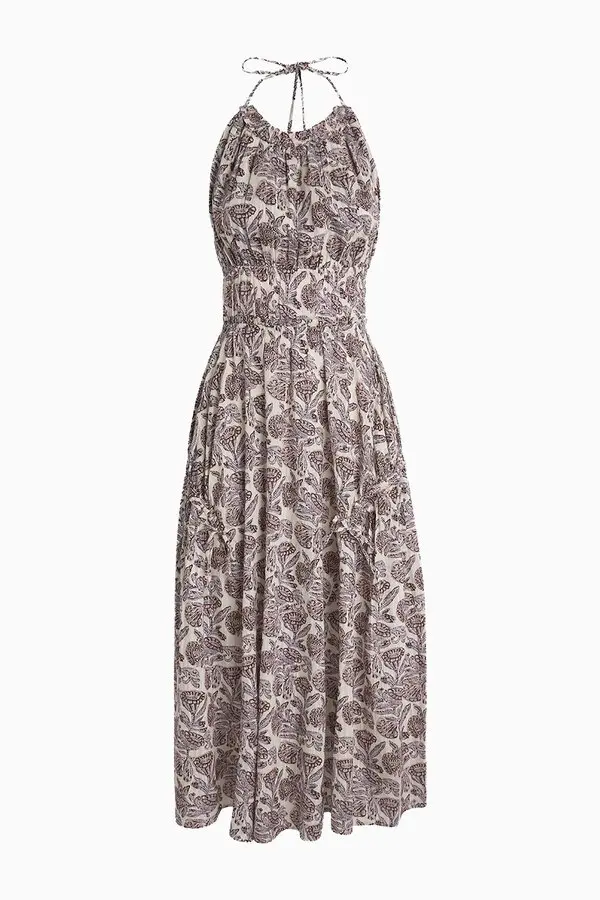 Ulla Johnson Anelise Halter Midi Dress