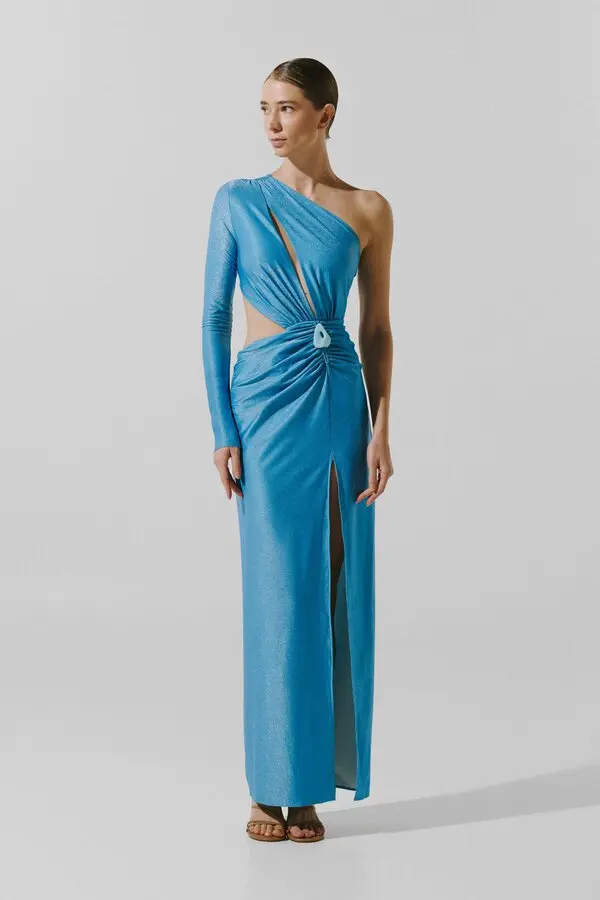 BAOBAB Talita Maxi Dress With Cut-outs And Ruched Detail