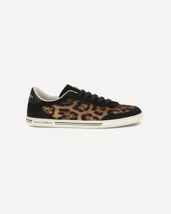 Dolce & Gabbana Saint Tropez Leopard Sneakers