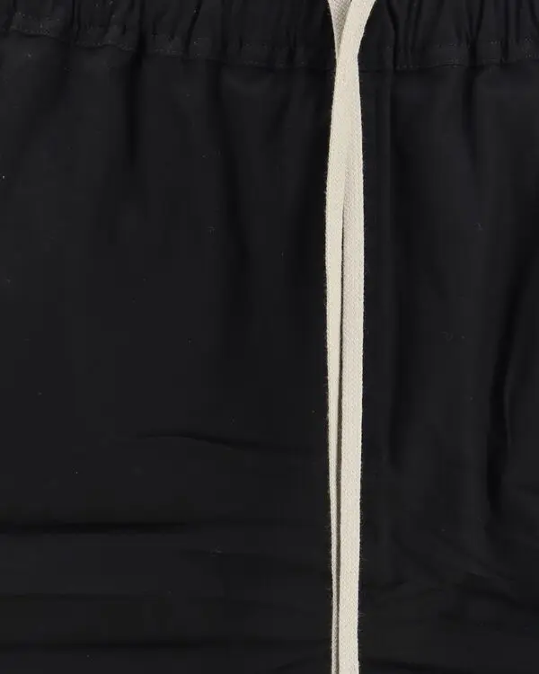 Rick Owens Cotton Drawstring Shorts