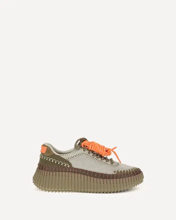 Chloé Nama Sneakers - Green