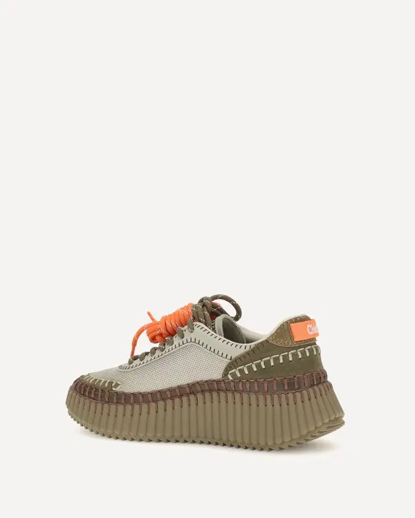 Chloé Nama Sneakers - Green