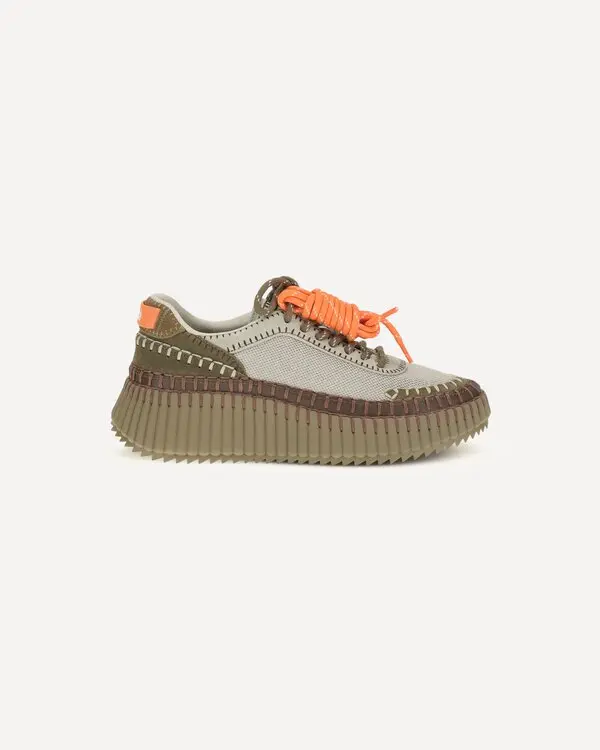 Chloé Nama Sneakers - Green