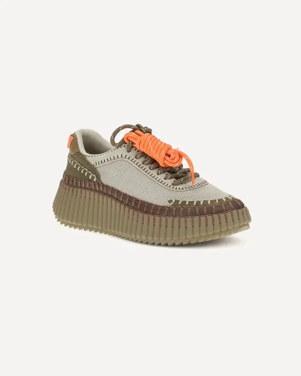 Chloé Nama Sneakers - Green